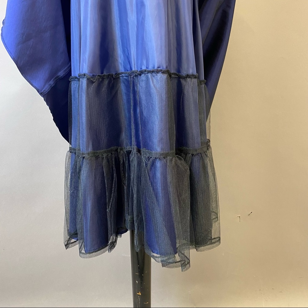 Nw Nightway Collection Midnight Blue Iridescent Taffe… - Gem